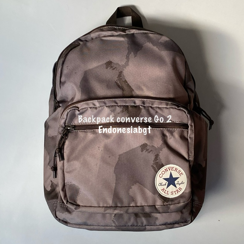 Jual Ransel backpack converse go 2 camo Tas resmi | Shopee Indonesia