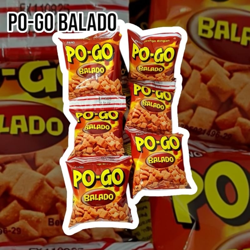 Jual POGO Balado Snack jajanan jadul isi 50 Pcs | Shopee Indonesia