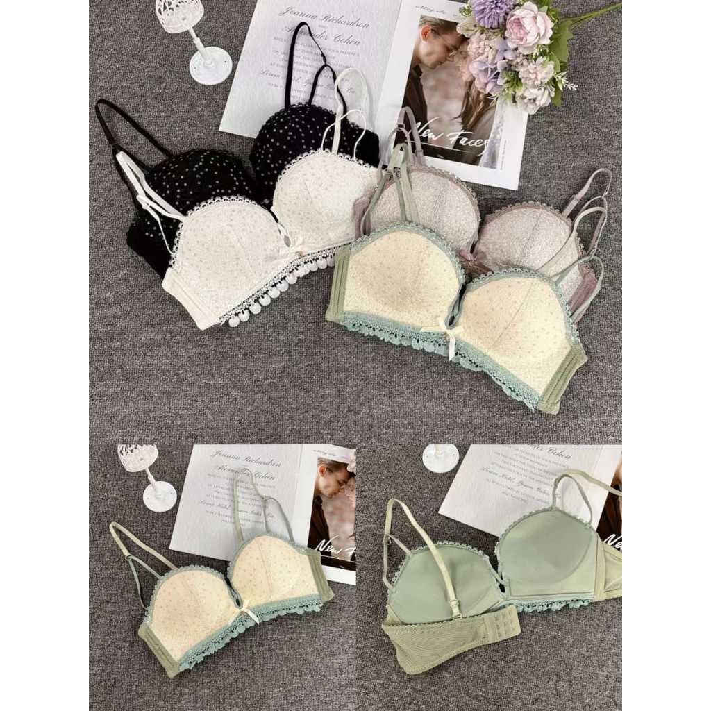 Jual Bra wanita 209 Tidak ada kawat busa sedang ready size 32-38 cup B ...