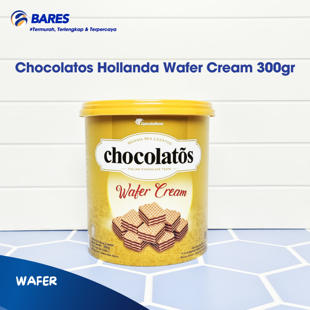 Jual Chocolatos Hollanda Wafer Cream 300gr | Shopee Indonesia