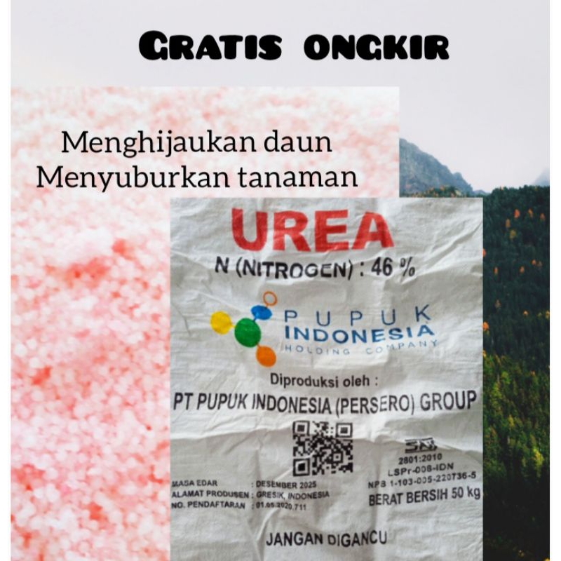Jual PUPUK UREA NITROGEN 46% REPACK 500 GRAM | Shopee Indonesia