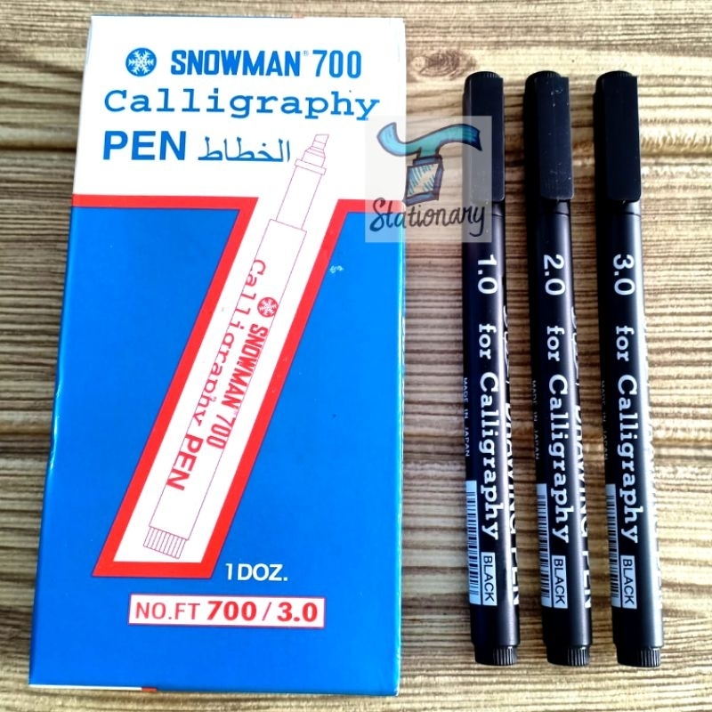 Jual Spidol Kaligrafi Snowman / Calligraphy Pen. | Shopee Indonesia
