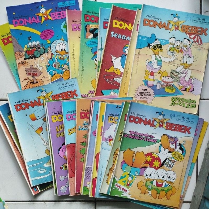 Jual Majalah Donal Bebek TAHUN 1995 (Edisi hampir urut) | Shopee Indonesia