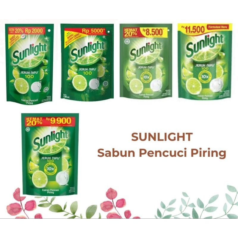 Jual Sunlight Pencuci Piring Anti Bau | Shopee Indonesia