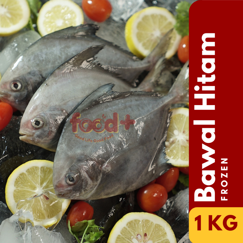 Jual Ikan Bawal Hitam Frozen Beku [1KG] | Shopee Indonesia