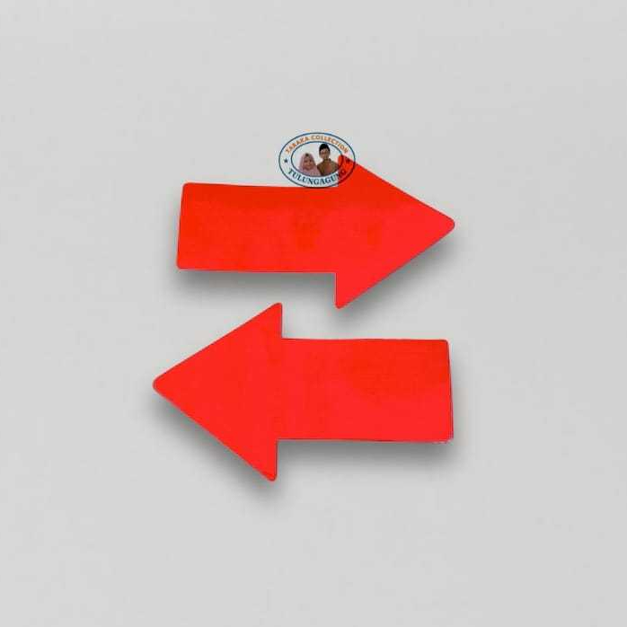 Jual Stiker Tanda Panah | Sticker Penunjuk Arah | Stiker Panah Dinding ...