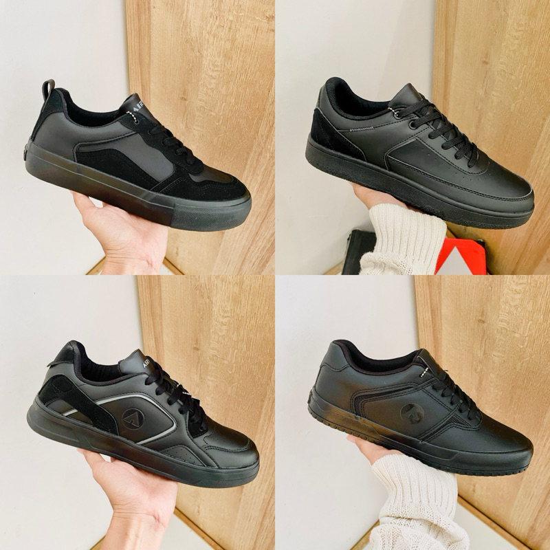 Jual Clearance Sale Airwalk Shoes Sepatu Full Hitam Wanita Pria ...