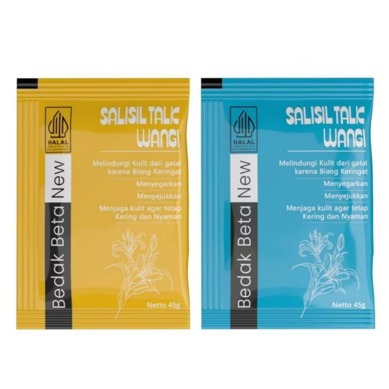 Jual Bedak Salisil Talk Wangi Biru /Kuning / Bedak Gatal Salisil Satuan ...