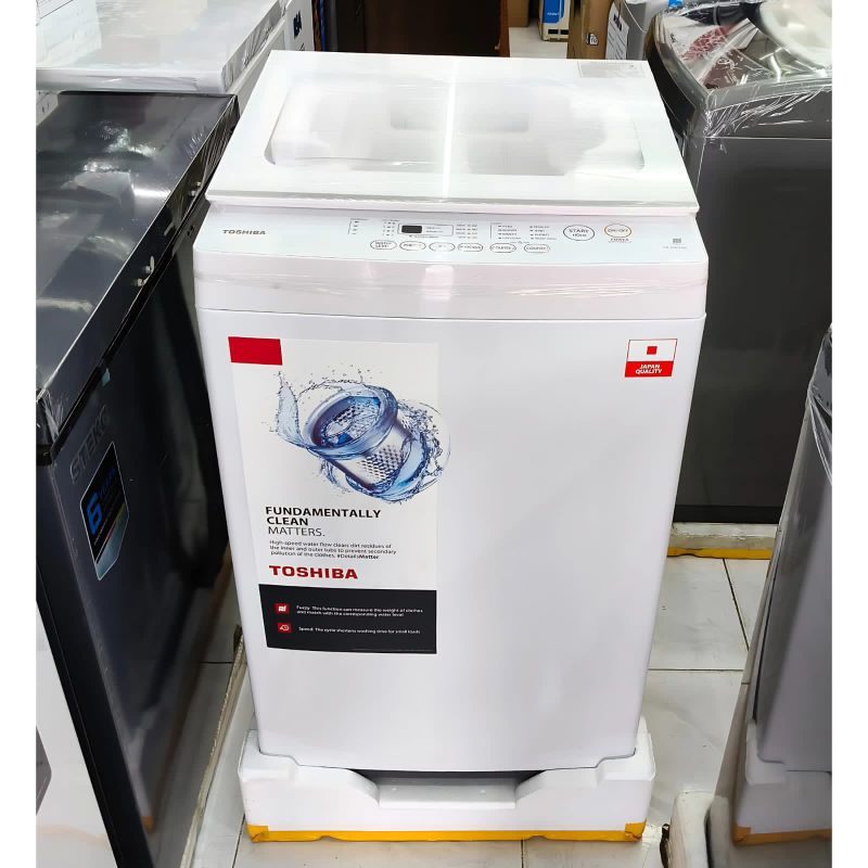 Jual MESIN CUCI TOSHIBA AW-M901BN(WW) 8KG TOP LOADING TOSHIBA 8KG | Shopee Indonesia