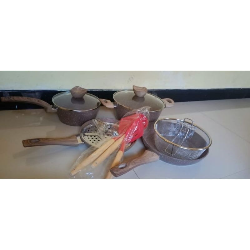 Jual Hommix Granite Cookware | Shopee Indonesia