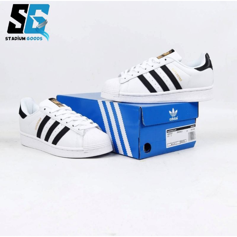 Jual Sepatu Adidas Superstar White Black Original (100%BNIB) | Shopee ...