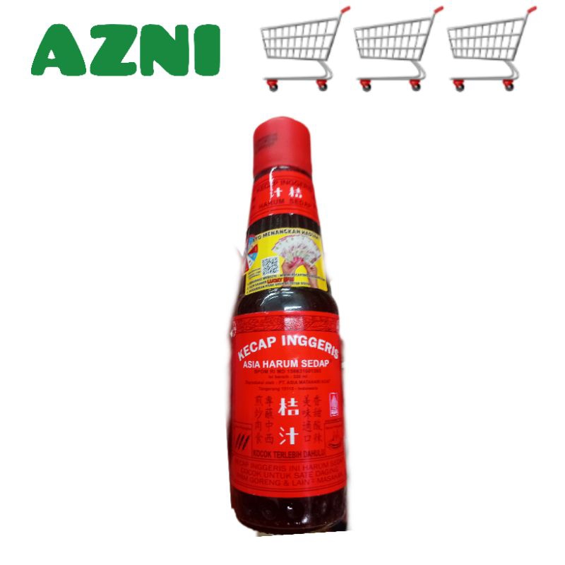 Jual KECAP INGGERIS ASIA HARUM SEDAP 320 ML - HALAL KECAP INGGRIS ...
