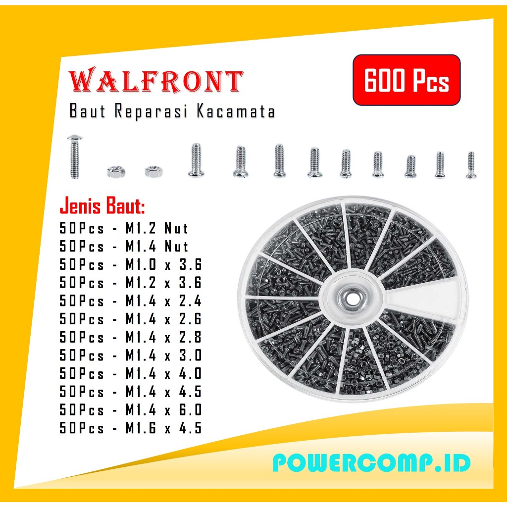 Jual Walfront Alat Perbaikan Kacamata! Eyeglass Repair Kit Sunglass ...