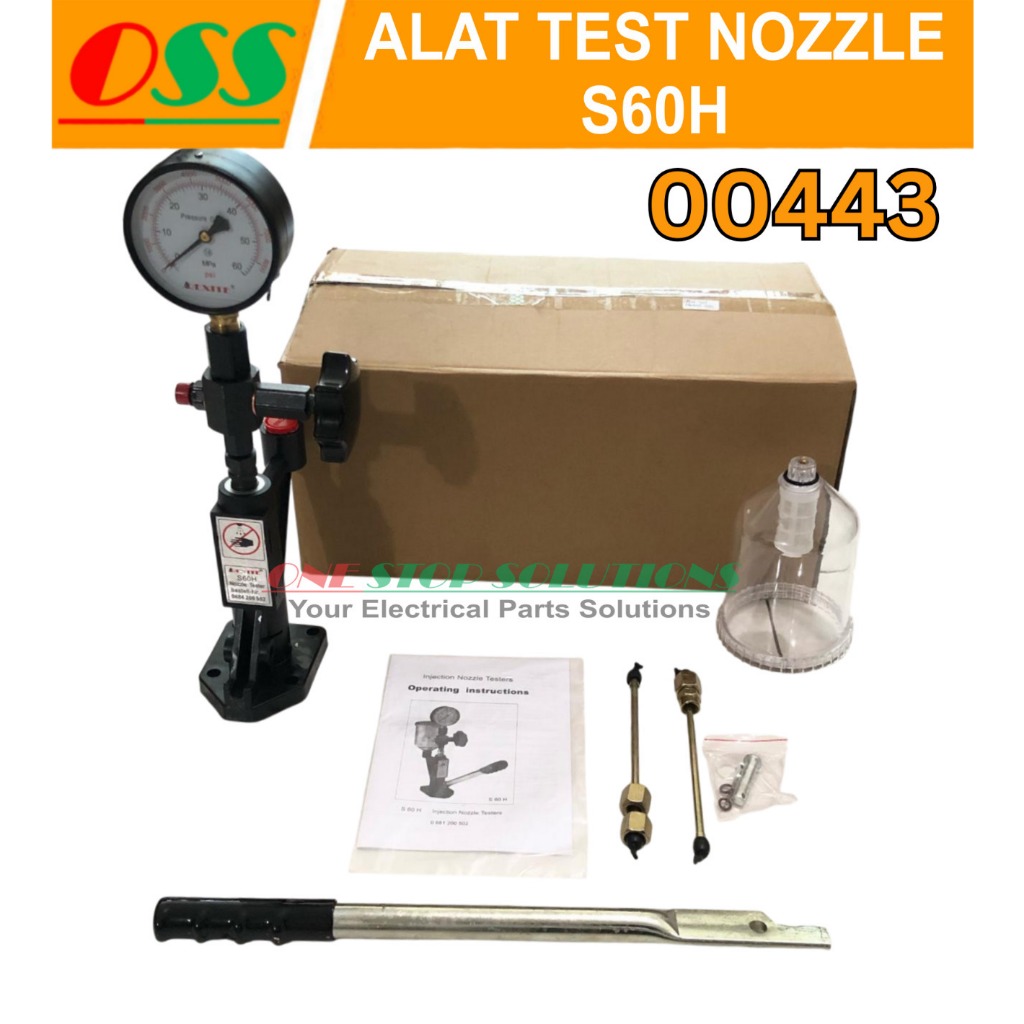Jual NOZZLE TESTER BOSCH / NOZZLE INJECTOR BOSCH S60H TESTER NOZZLE ...