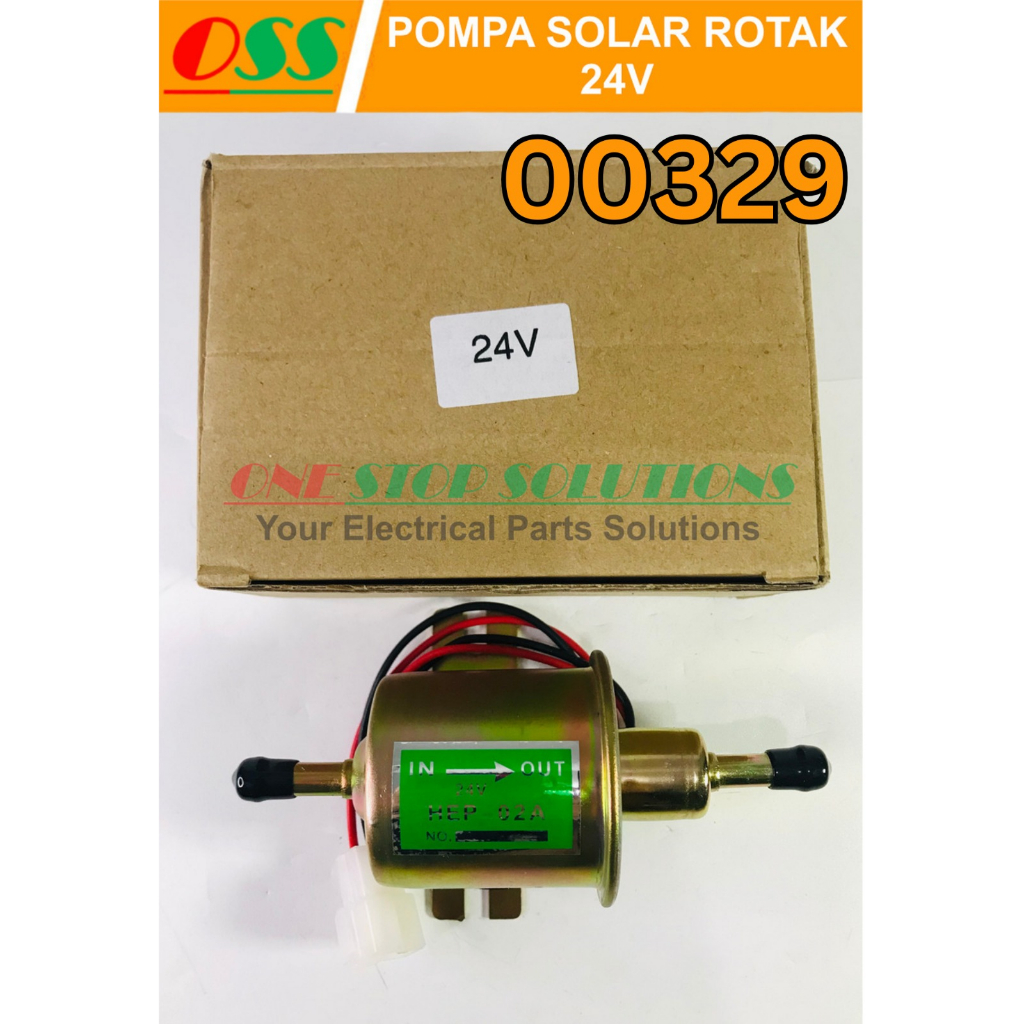 Jual POMPA SOLAR ROTAK ROTAX FUEL PUMP HEP-02A 24VDC | Shopee Indonesia