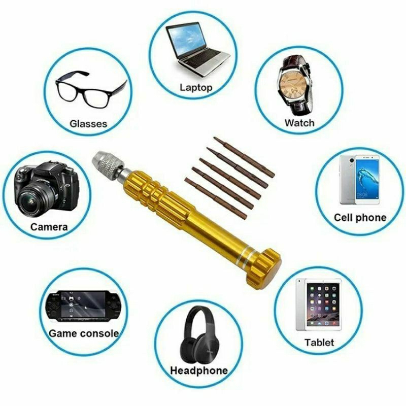 Jual Obeng Set 5in1 Obeng For All Type Handphone Obeng Hp Obeng Pen 5 ...