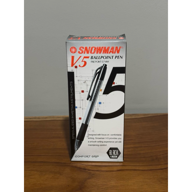 Jual Pulpen Snowman V5 0.7mm (12 pcs) | Shopee Indonesia