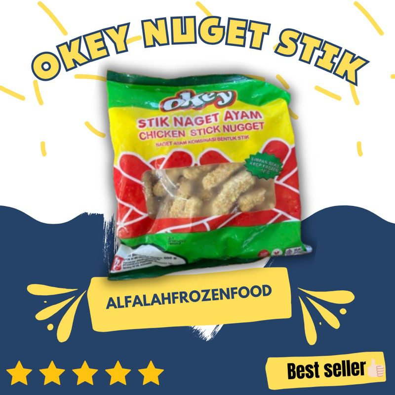 Jual STIK NAGET OKEY 500gr | Shopee Indonesia