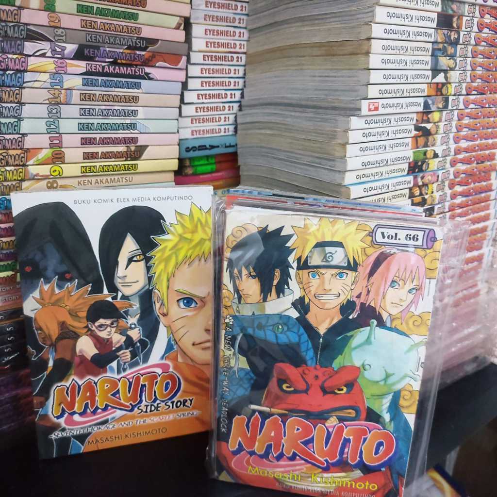 Jual komik Naruto + SIde story + Boruto (Set) | Shopee Indonesia