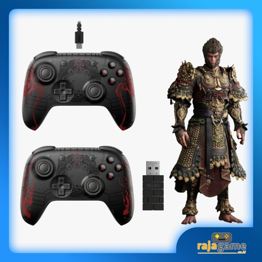 Jual 8Bitdo Ultimate 2C Wired / Wireless Controller Black Myth Wukong ...