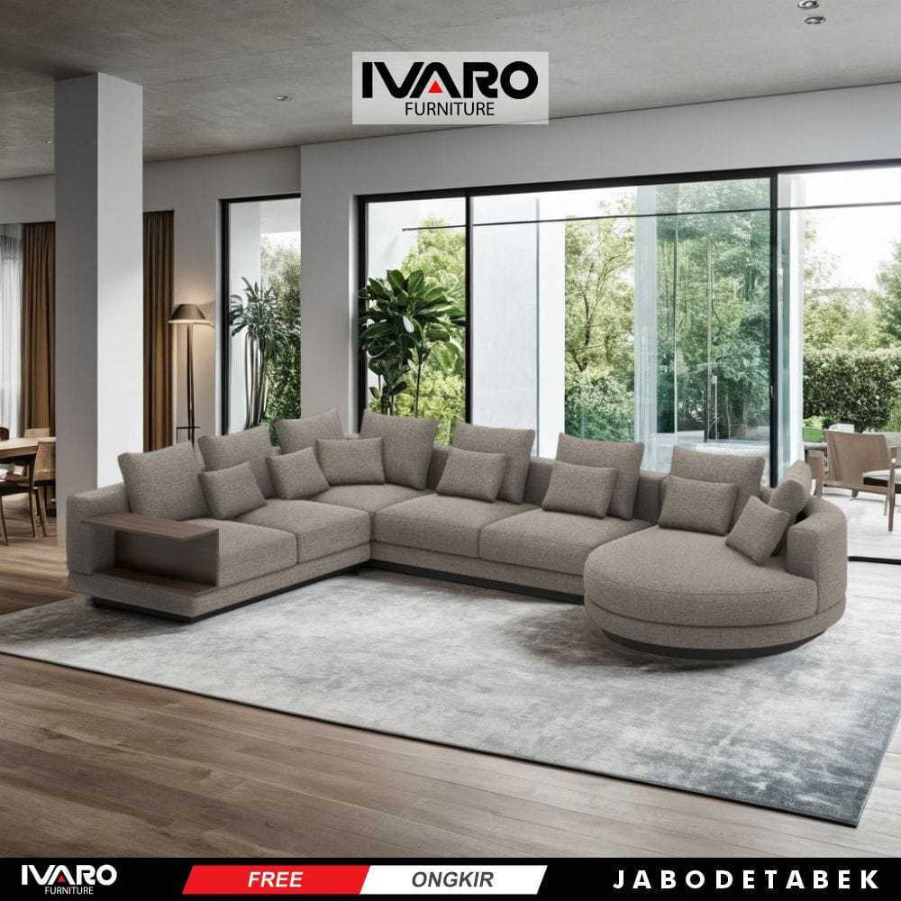 Jual Sofa L /Sofa Sudut/Sofa L Minimalis/Kursi L /Sofa Tamu FRISCA ...