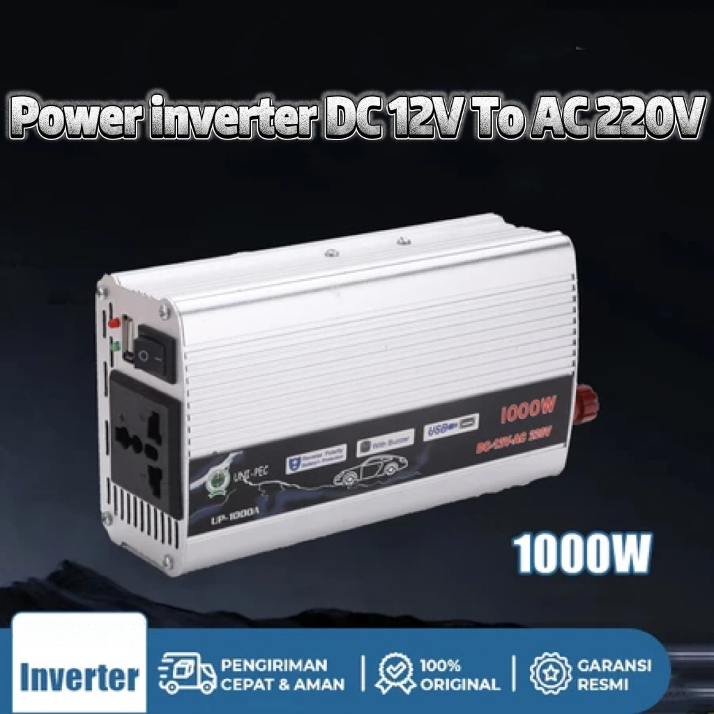 Jual Power Inverter 220 Watt 12 Volt / Inverter 220W DC 12V to AC 220V ...