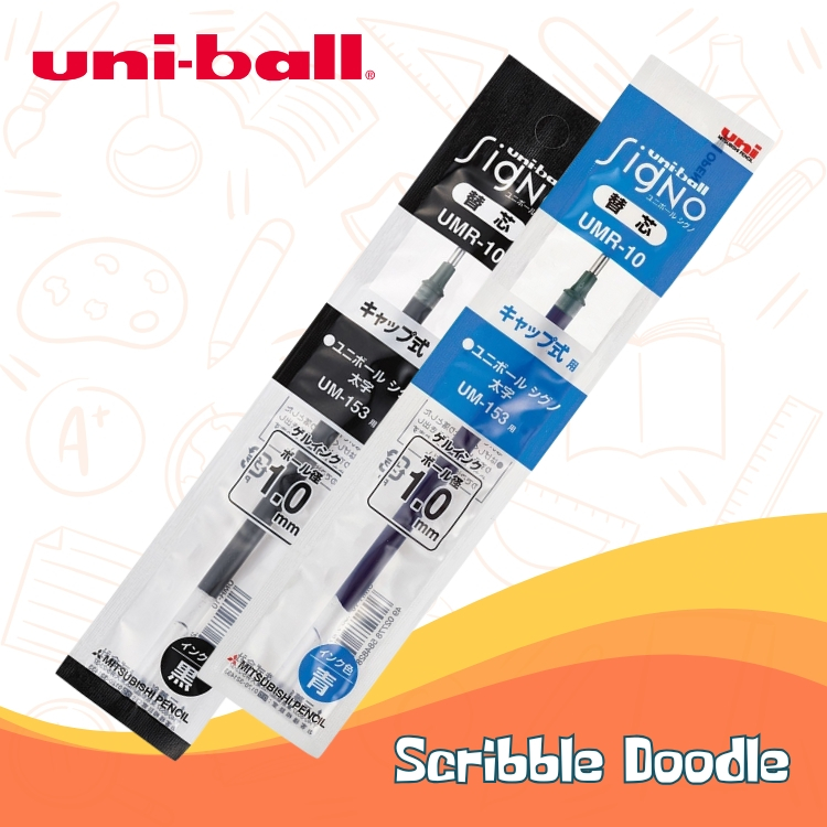 Jual Refill UNI UniBall Signo 307 Ballpoint Pen UMR-83E | UMR-85E | UMR ...