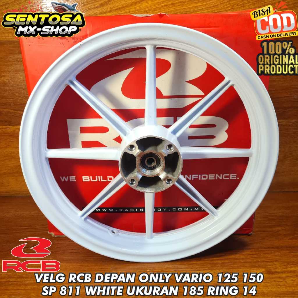 Jual [ RCB ORIGINAL ] VELG RCB DEPAN ONLY VARIO 125 150 / BEAT / SCOOPY ...
