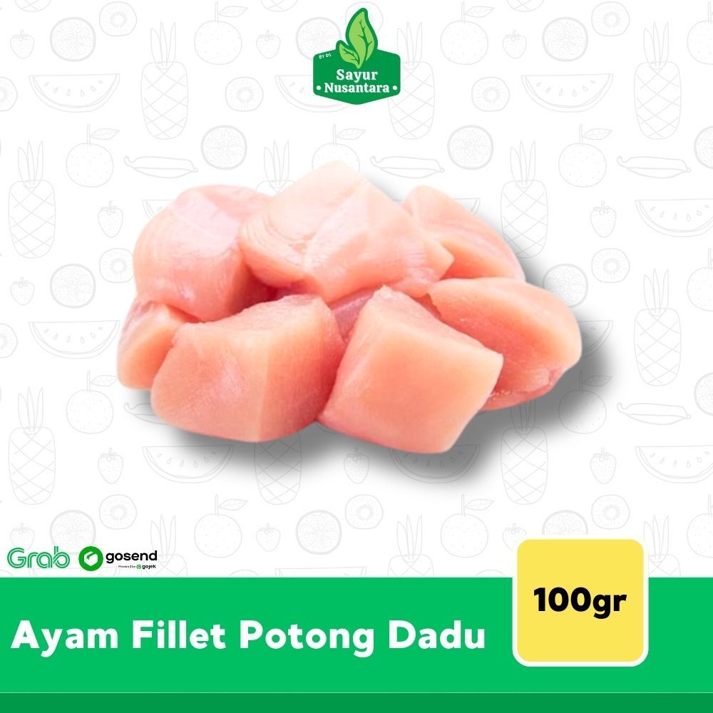 Jual Ayam Fillet Potong Dadu 100gr - Sayur Nusantara | Shopee Indonesia
