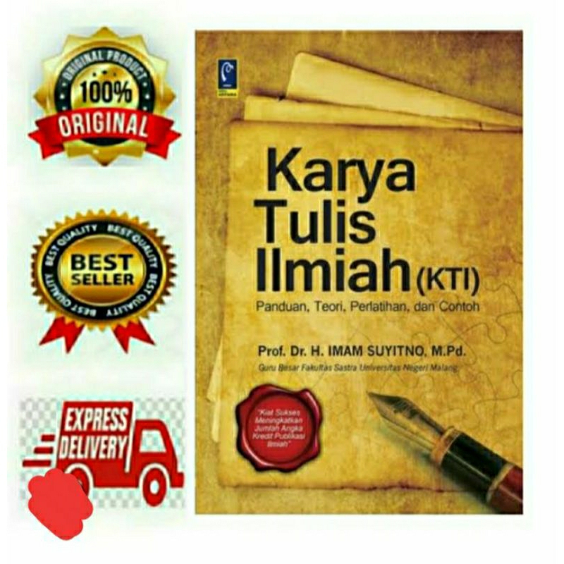 Jual BUKU KARYA TULIS ILMIAH (KTI) Panduan Teori Pelatihan dan Contoh ...
