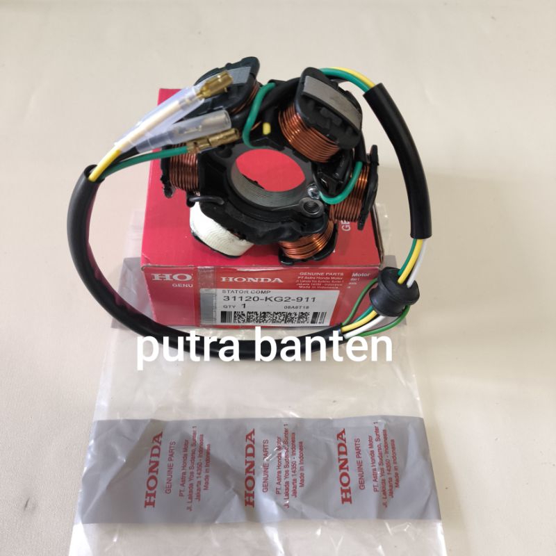 Jual SPUL JALAN/STATOR ASSY COMPLIT (KG2) HONDA GL-PRO CDI, GL MAXS, GL 100. | Shopee Indonesia