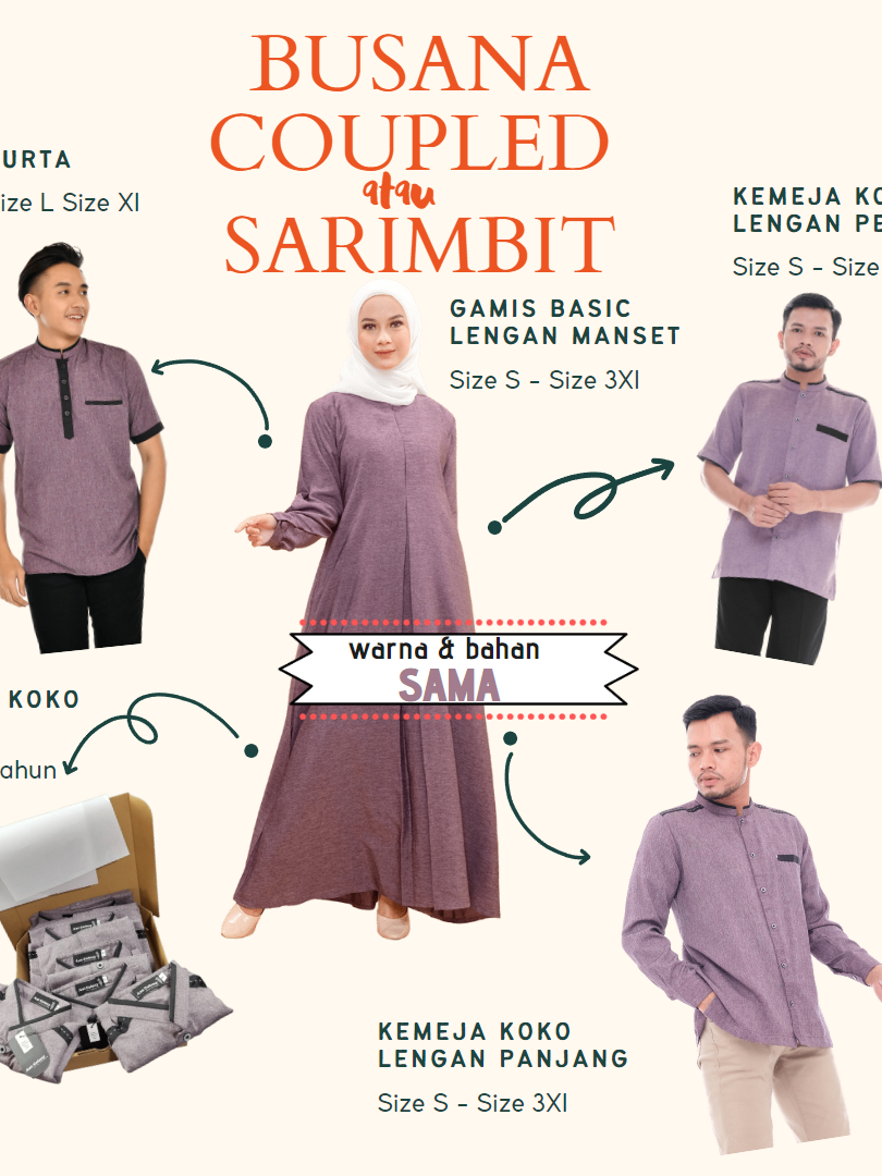 Jual ANT COLONY BAJU COUPLE GAMIS DAN KOKO EKSLUSIF | PAKET KOKO | KOKO ...