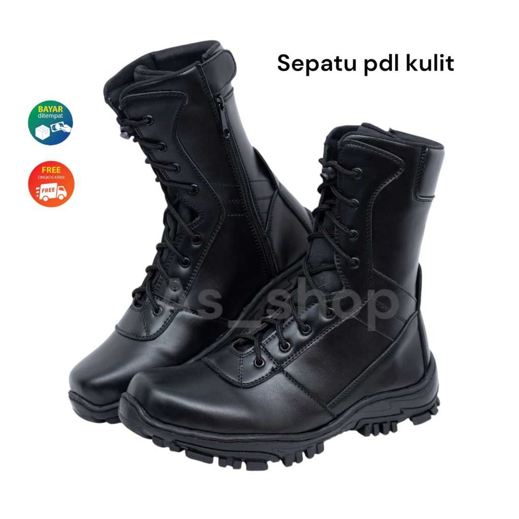 Jual SEPATU PDL PDH TNI AD POLRI POLISI SATPAM SECURITY SAFETY SAFTY ...