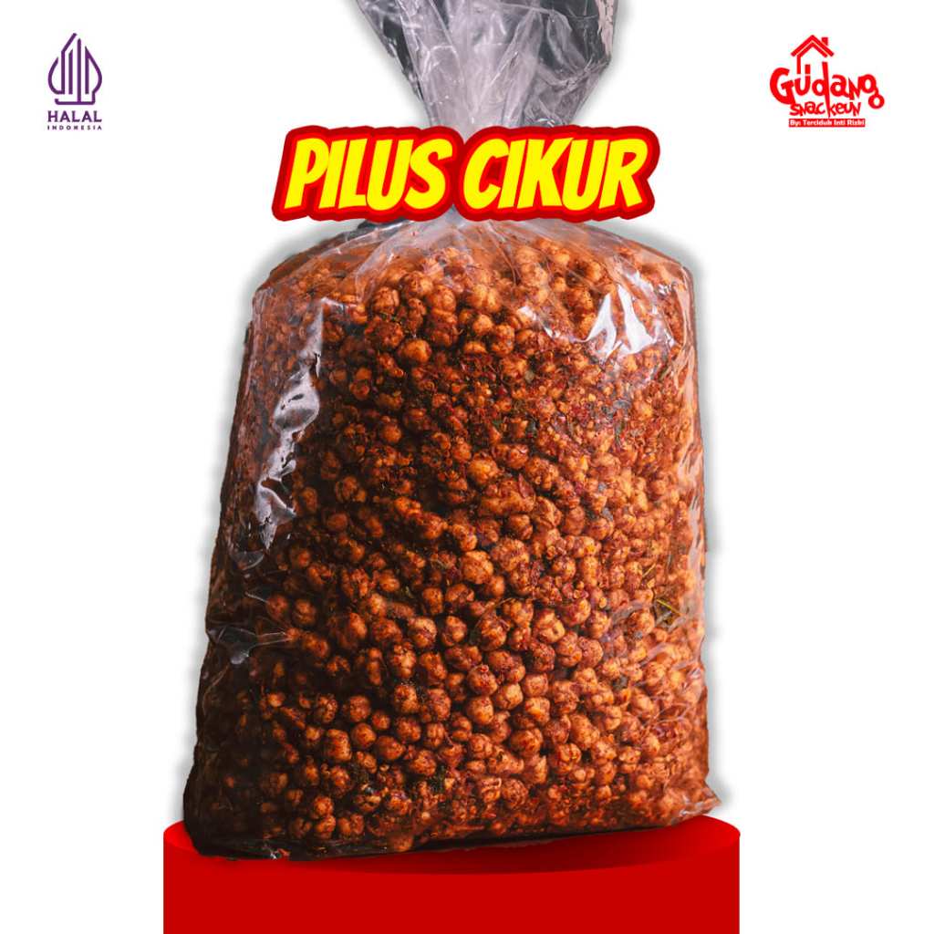 Jual Pilus Tik Tak Cikur 1kg Pedas Cikruh Daun Jeruk - Gudang Snackeun ...