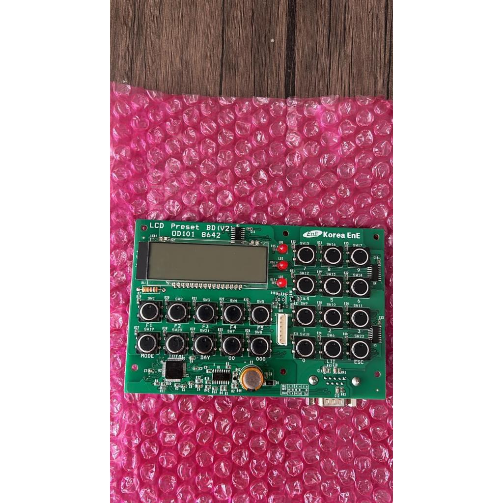 Jual Keypad Fuel Dispenser Korea EnE Preset PCB Fuel Dispenser Korea ...