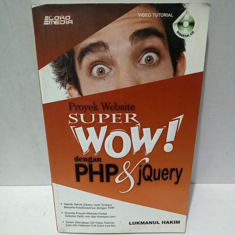 Jual Buku Original PROYEK WEBSITE SUPER WOWI DENGAN PHP DAN JQUERY - LUKMANUL HAKIM | Shopee ...
