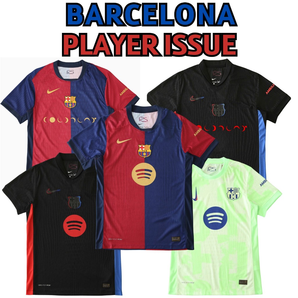 Jual PLAYER ISSUE Jersey Barcelona 2024 2025 Home Away 3rd Baju Sepak ...