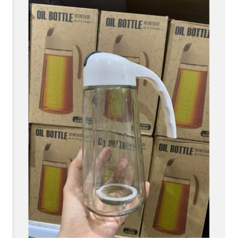 Jual Botol Miyak Dapat Box/Botol Kaca 630ML | Shopee Indonesia