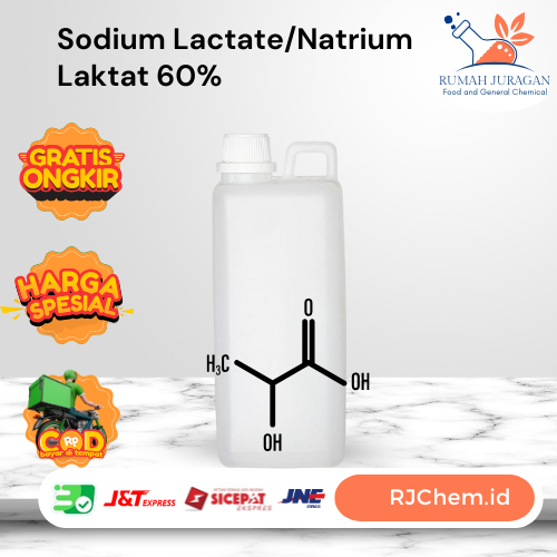 Jual Sodium Lactate/Natrium Laktat 60% (1 kg) | Shopee Indonesia