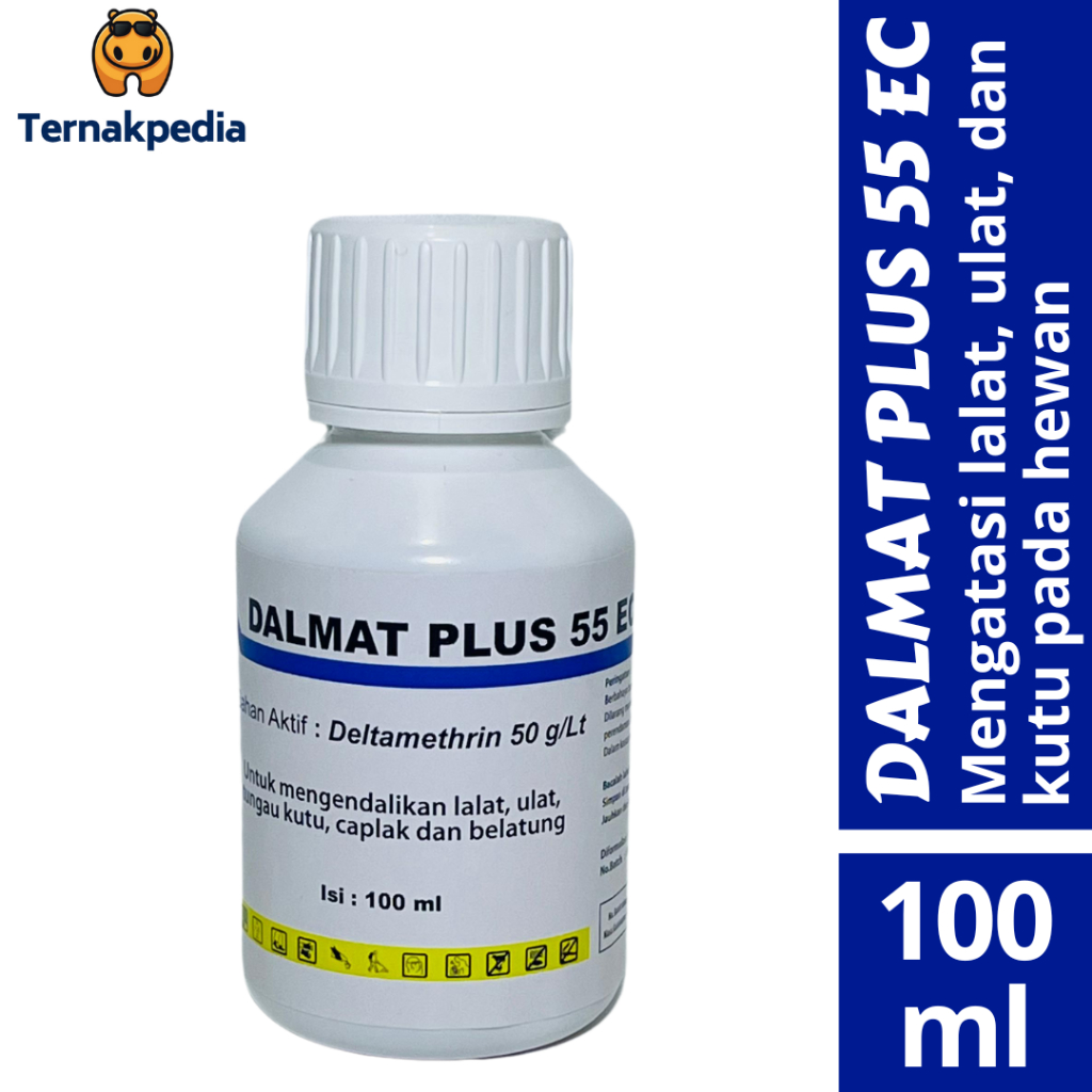 Jual Dalmat Plus 55 EC- Dalmat 100 ml - Obat Kutu Anjing Kucing - Obat ...