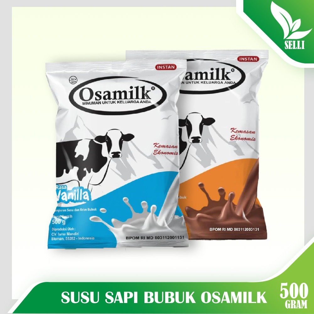Jual OSAMILK - Susu Sapi Bubuk Penambah Berat Badan Osamilk Vanila dan ...