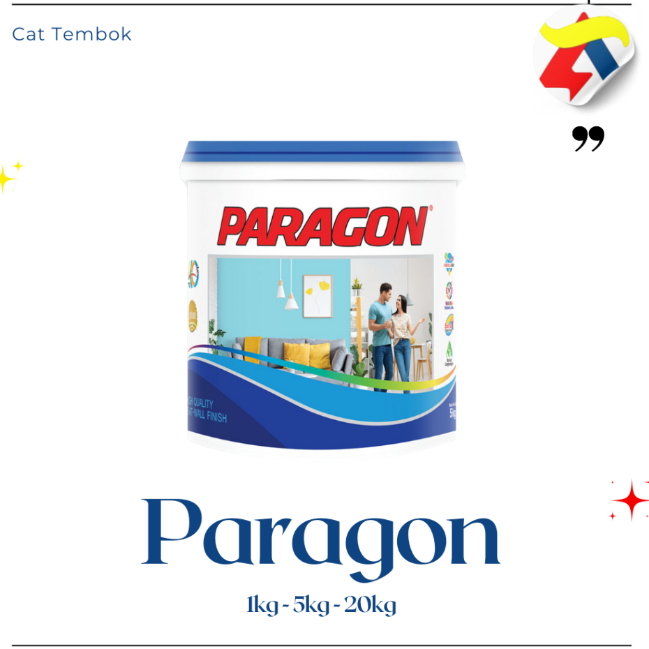 Jual CAT PARAGON 20KG - CAT TEMBOK CAT DASAR | Shopee Indonesia