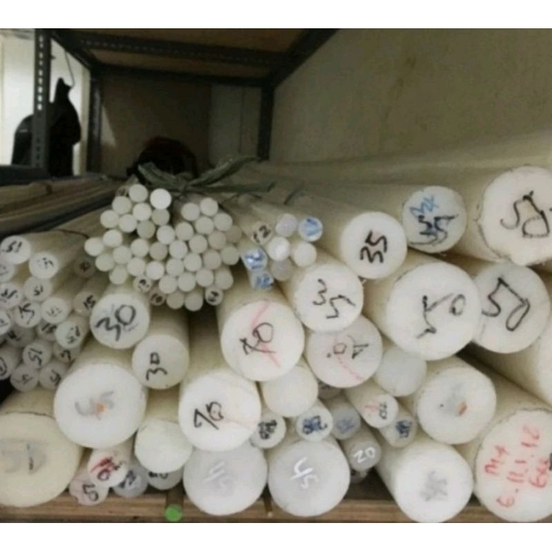 Jual pe rod putih diameter 200mm panjang 5cm | Shopee Indonesia