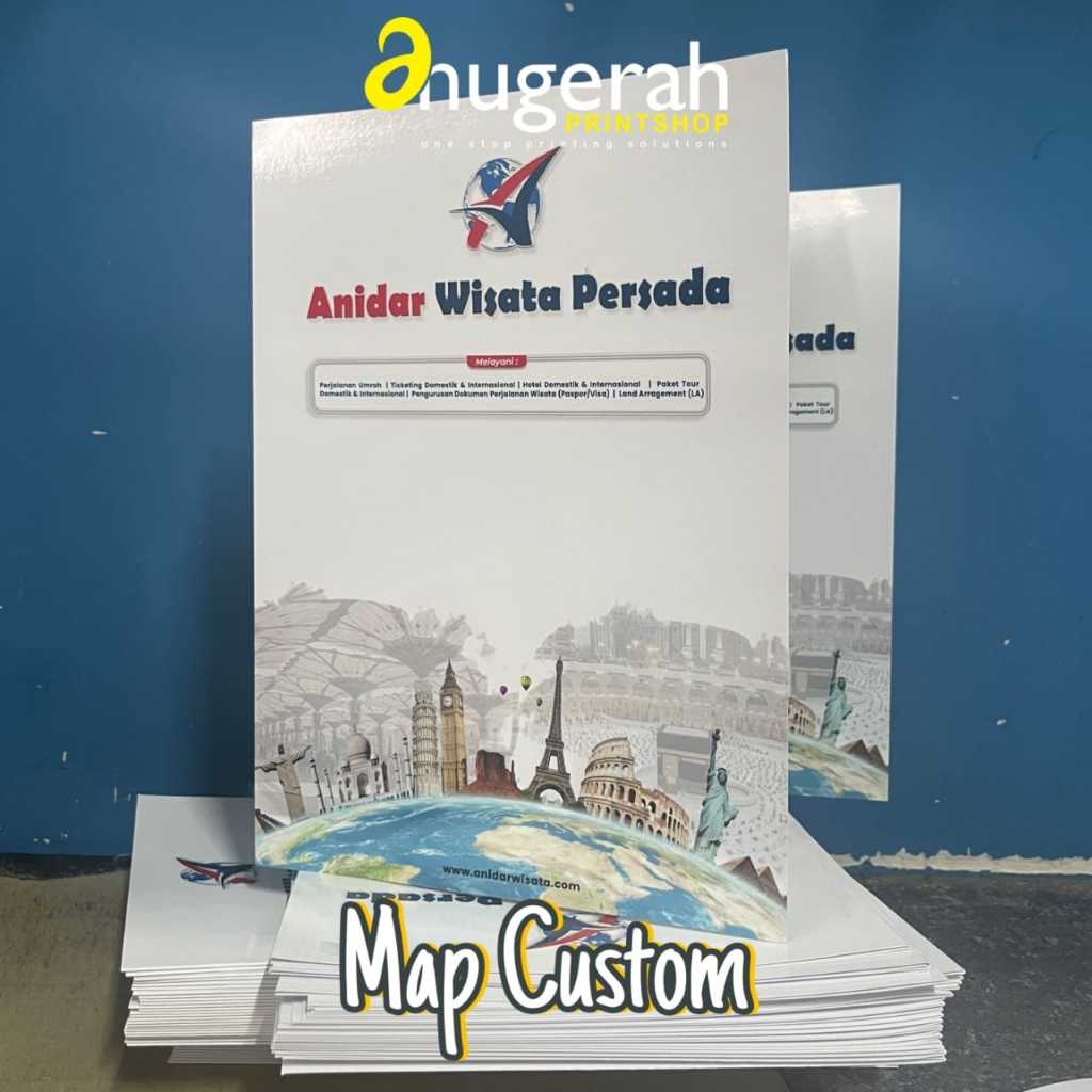Jual Cetak Map Dokumen / Map Folder Perusahaan, Sekolah, Event / Map ...