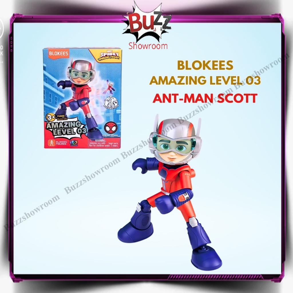 Jual Blokees Spidey Amazing Friends Level 03 AntMan Marvel Original ...