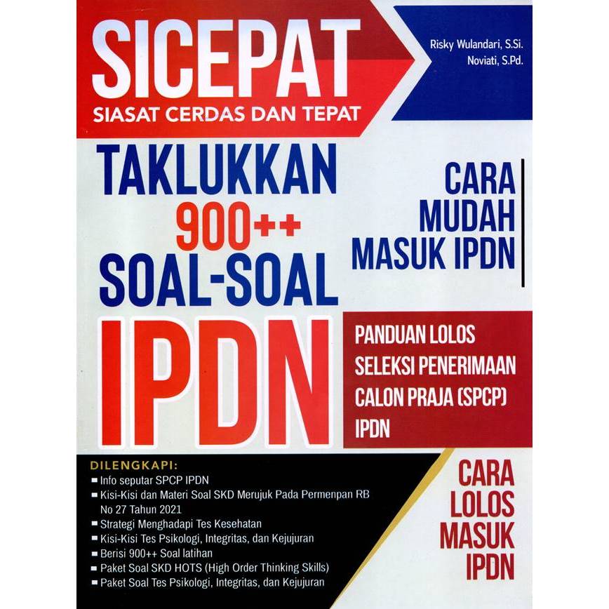 Jual Buku Original - SICEPAT Siasat Cerdas dan Tepat Taklukkan 900 ...