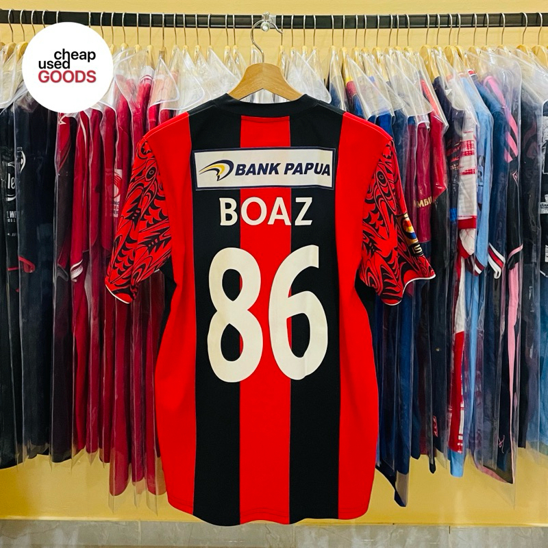 Jual JERSEY PERSIPURA ISL 2015 SPECS HOME BOAZ | Shopee Indonesia