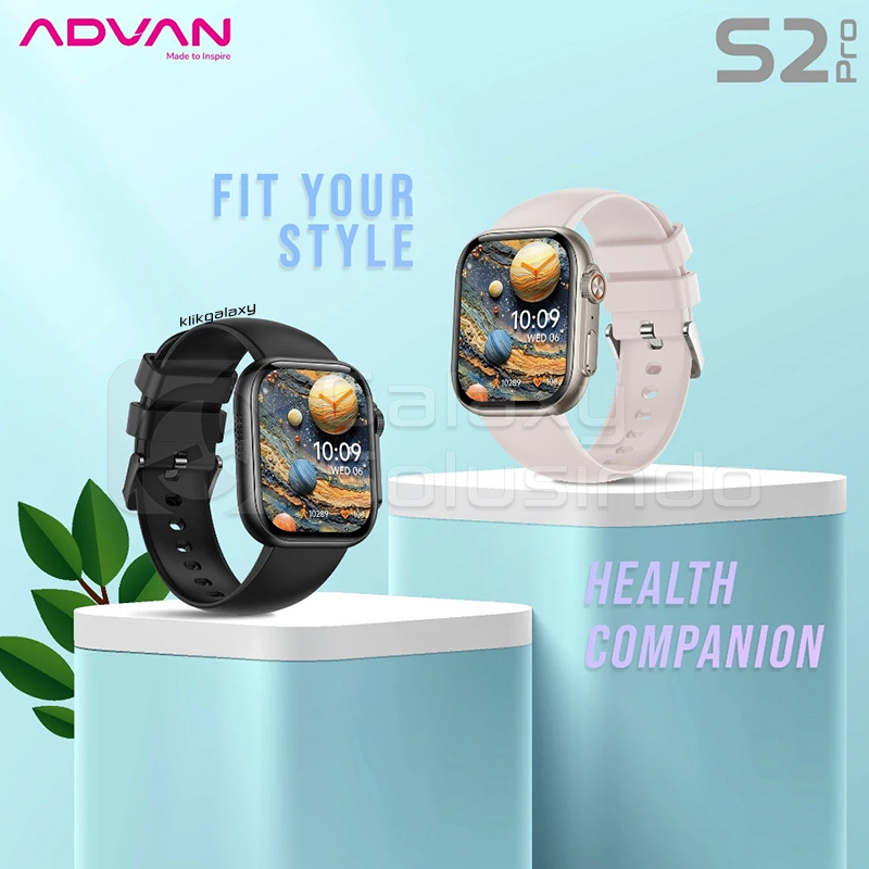 Jual ADVAN S2 Pro AI Voice AMOLED Waterproof Smartwatch | Shopee Indonesia