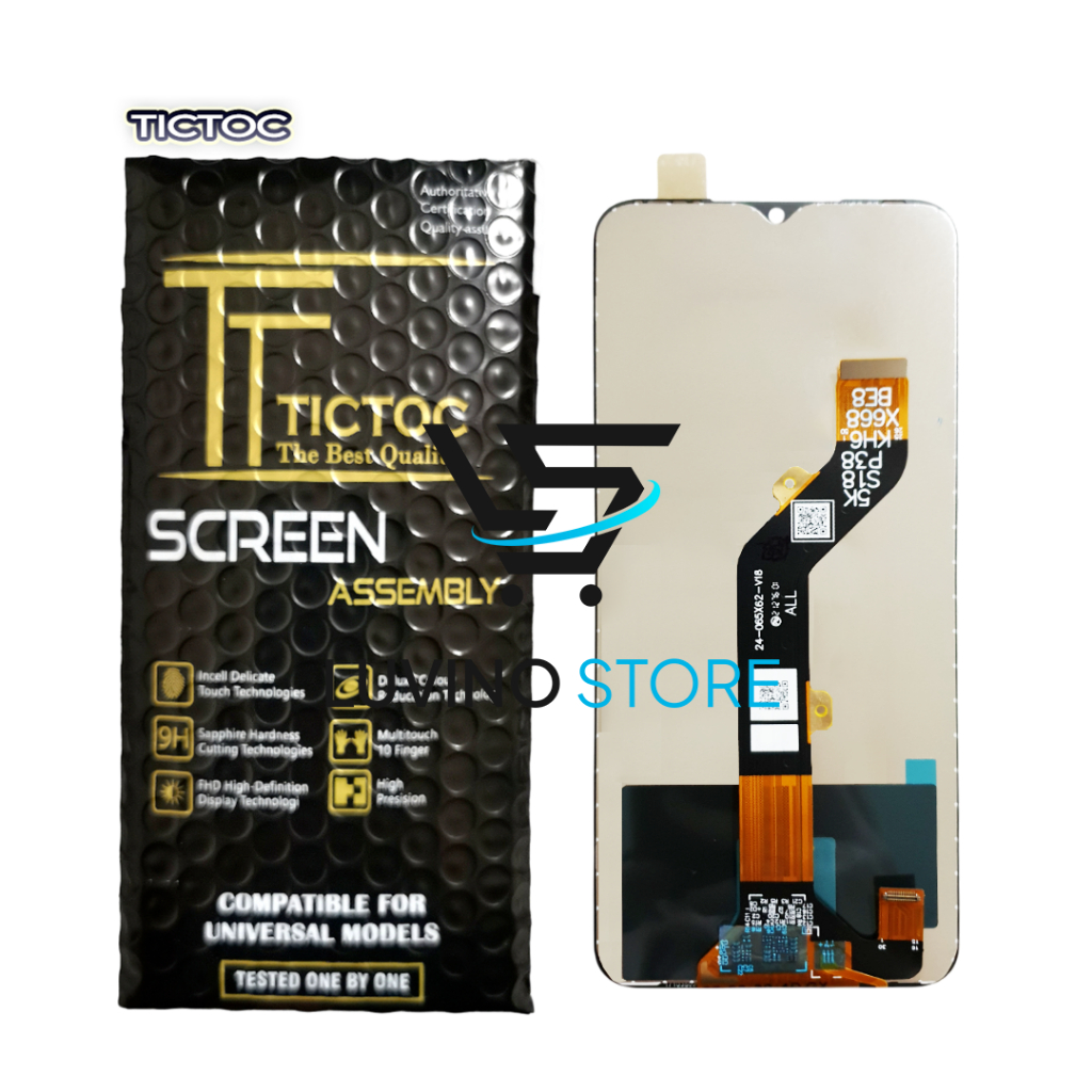 Jual LCD TOUCHSCREEN ITEL VISION 3 / S661L / TECHNO SPARK 8C / KG5K ...