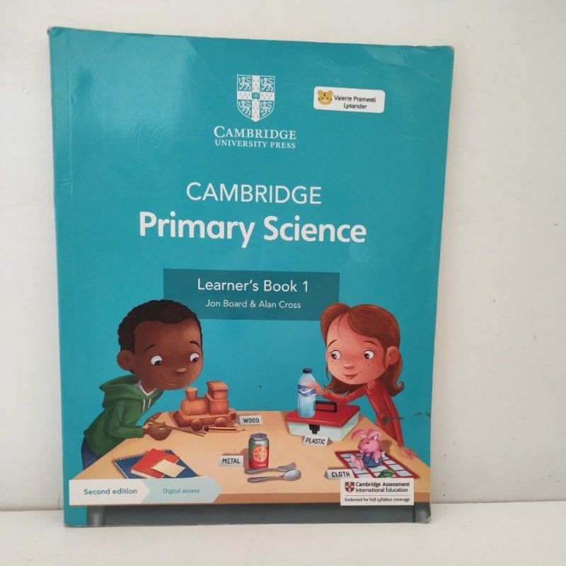 Jual CAMBRIDGE PRIMARY SCIENCE LEARNERS BOOK 1 (SECOND EDITION) | Shopee Indonesia